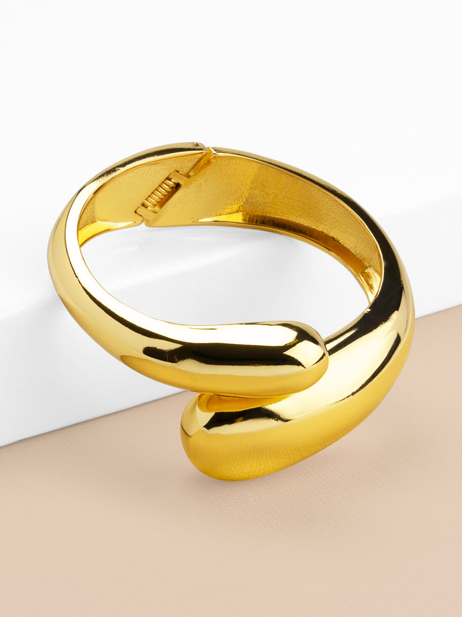 Chunky Puffed Cuff Bracelet | ZENZII Wholesale Jewelry