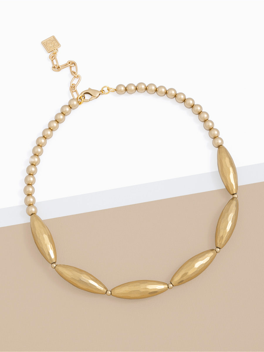 Spindle Link Collar Necklace | ZENZII Wholesale Jewelry