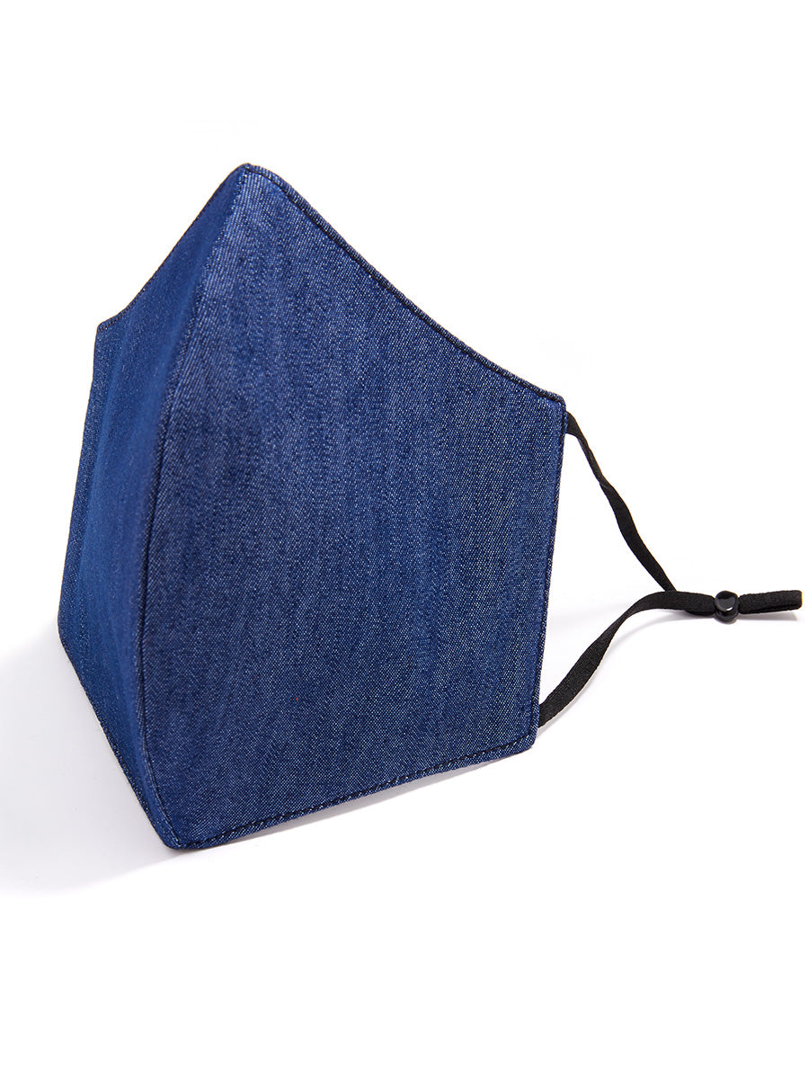 Denim Reusable Face Mask| ZENZII Wholesale Jewelry