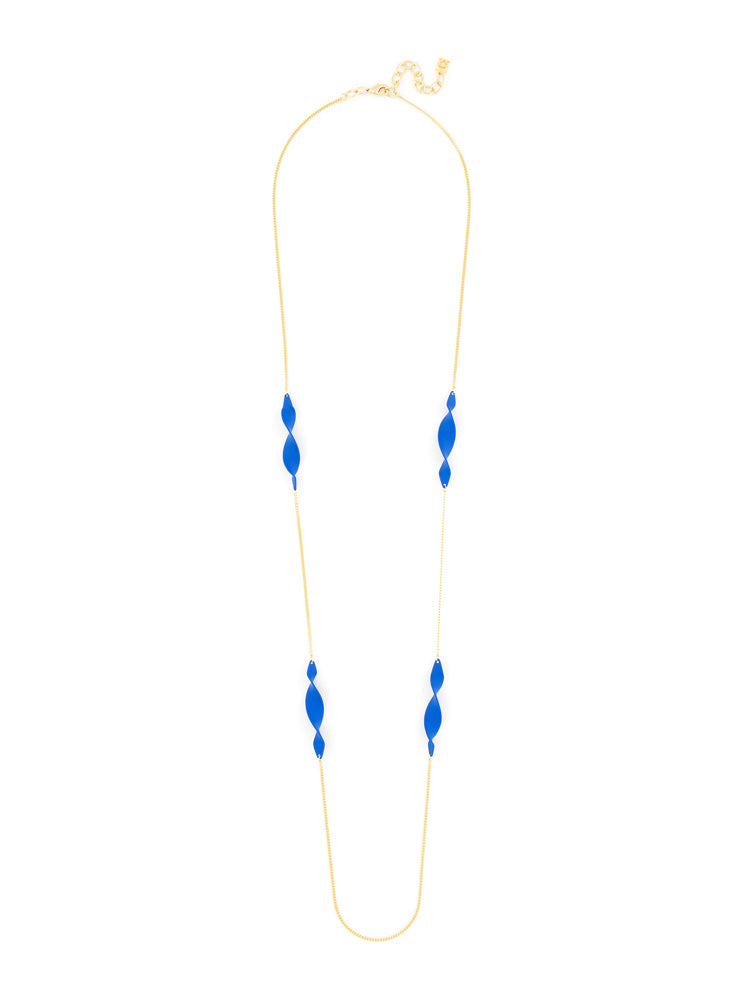 Fancy Fusilli Necklace | Stylish Costume Jewelry | ZENZII Wholesale